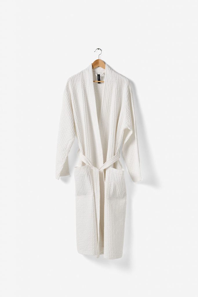 Waffle Weave Bathrobe Linen House- The Bedroom Shop Online